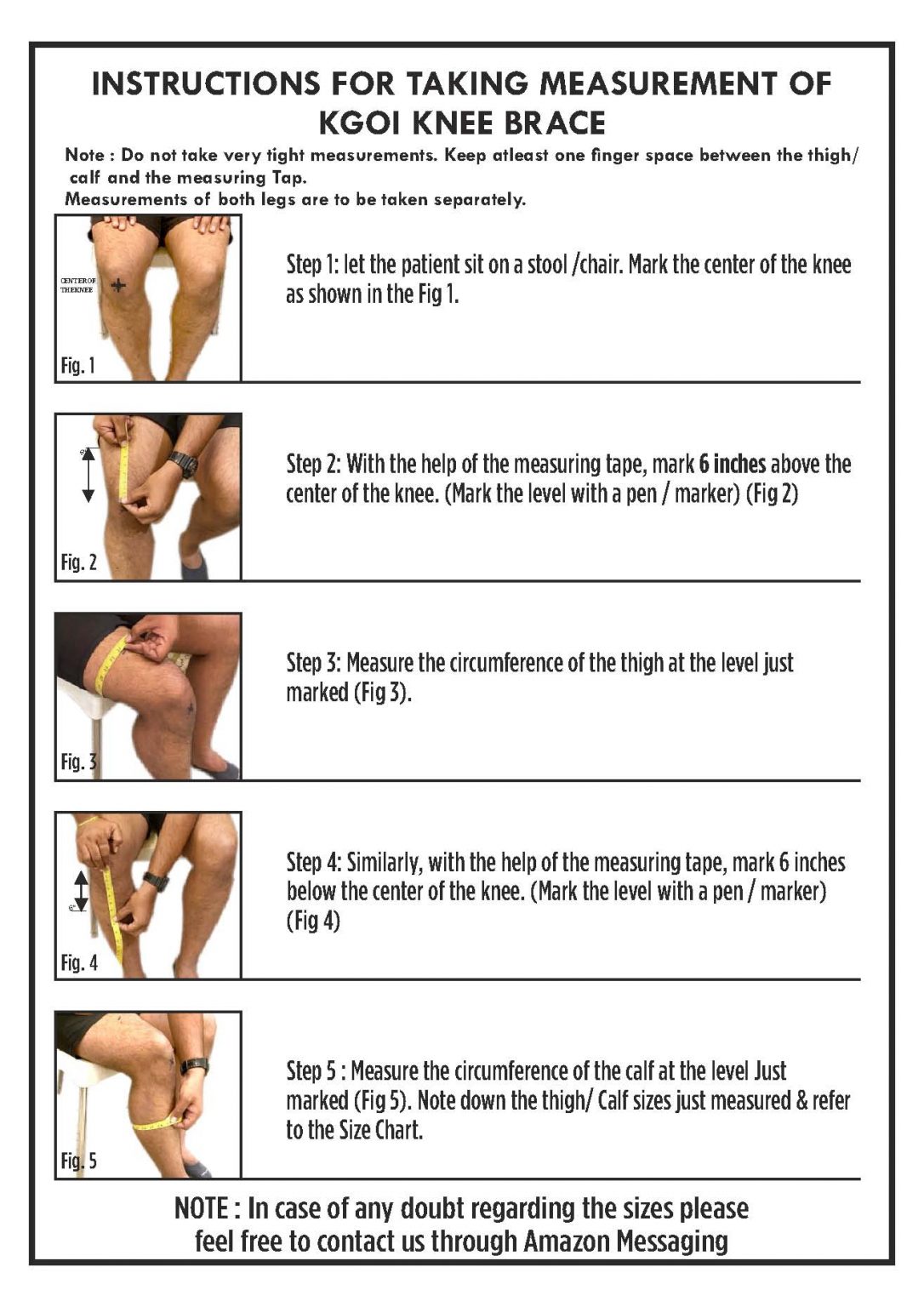 Sportz X-Pro ACL Knee Brace - KGOI